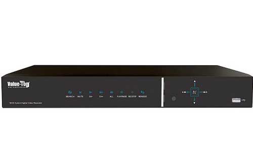 VALUE-TOP VT-9916H - 16 channel HD CCTV Hybrid DVR